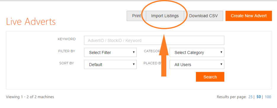 How to post multiple ads to Machines4U