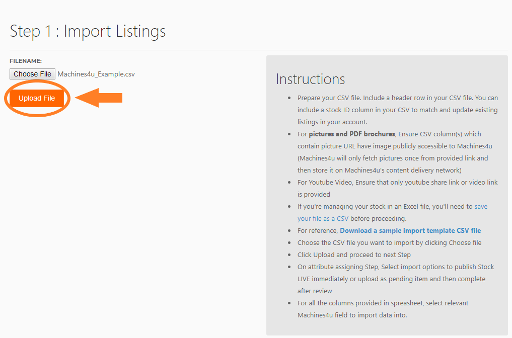 How to post multiple ads to Machines4U