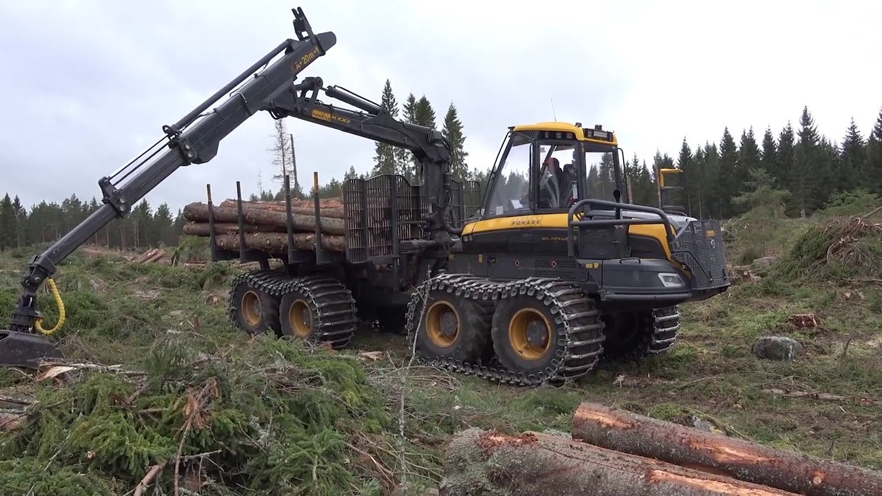 Ponsse: Sophisticated Cut-to-length Forest Machines